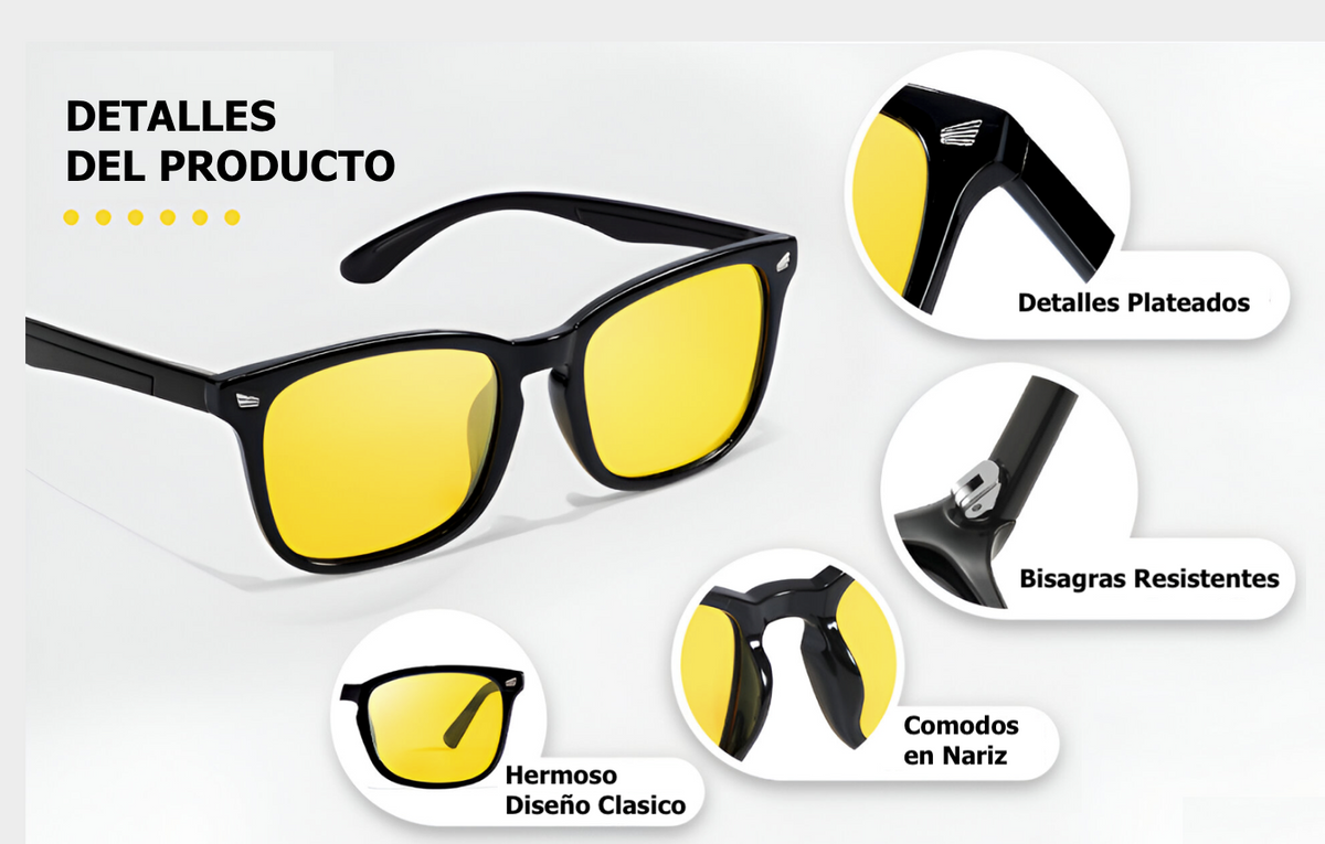 BE SOULY / GAFAS DE CONDUCCIÓN NOCTURNA POLARIZADAS – BE SOULY - Blue ...