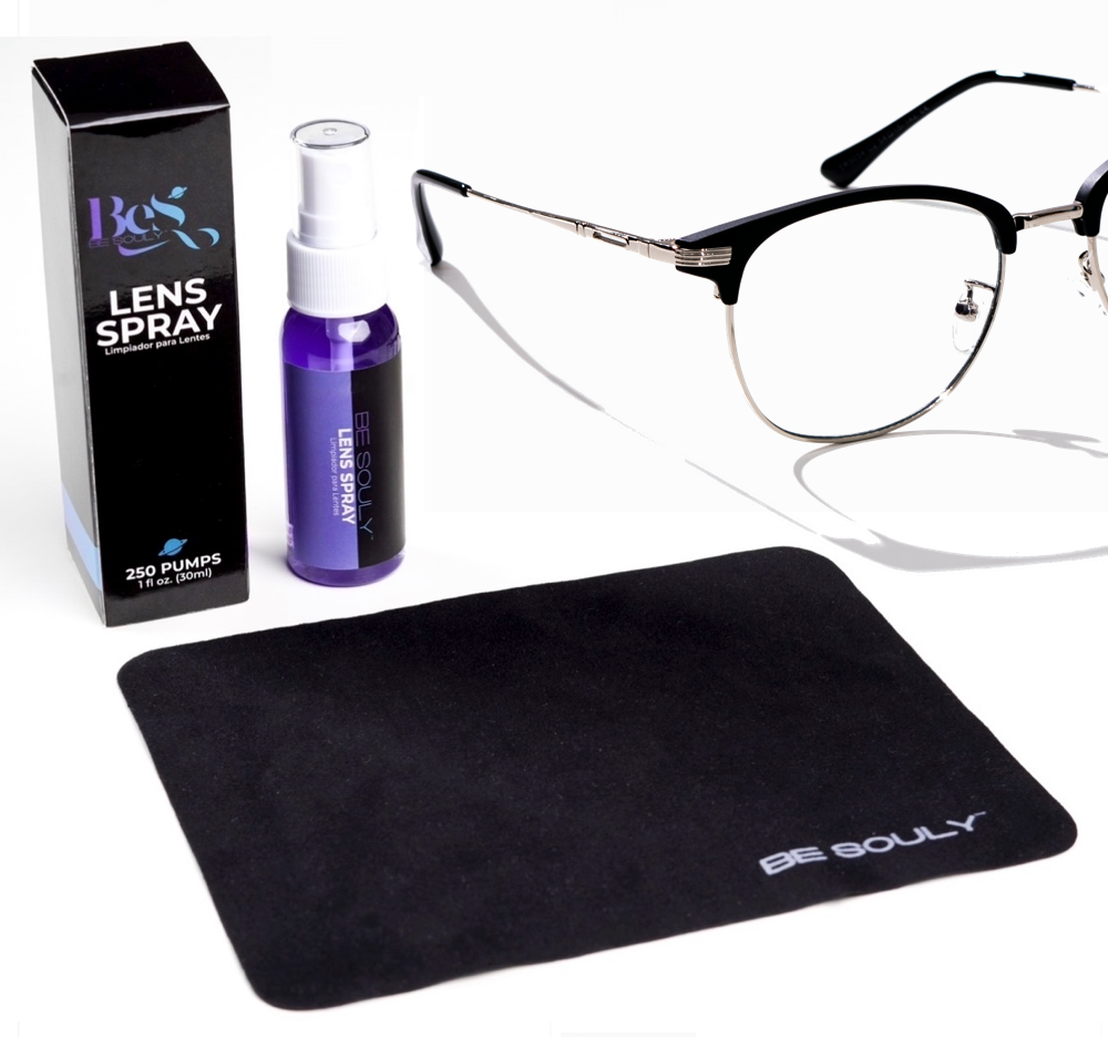 KIT LIMPIADOR Y ACCESORIOS BE SOULY – BE SOULY - Blue Light Glasses ...