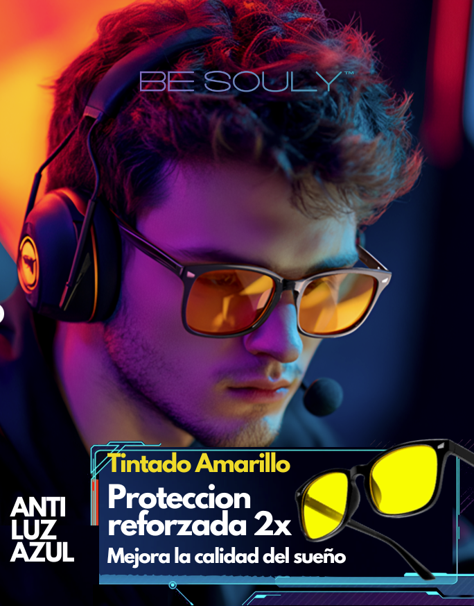 Anti Luz Azul Proteccion Reforzada – BE SOULY - Blue Light Glasses ...